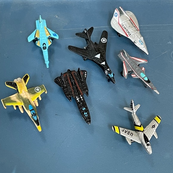 Micro Machines | Toys | Micro Machines Jets Set Of 7 | Poshmark